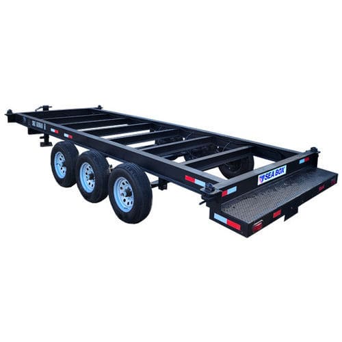 Remorque porte-conteneur - SB485 - Sea Box - pour récipient vide / à 3 ...