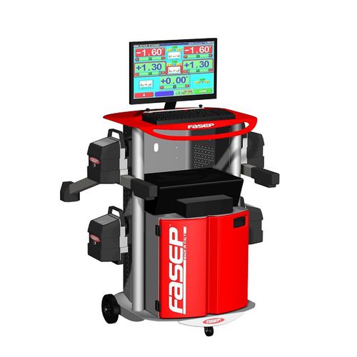 Banc de géométrie 6 CCD - VCO-K.Eco - FASEP 2000 SRL - pour camions ...