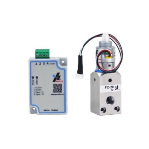 Vanne à pointeau - FC-300+PM-300 - Genn Dih - à commande pneumatique ...