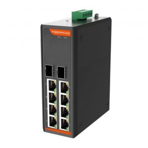 Commutateur Ethernet non administrable - Fiberroad Technology - 8 ports / 8 ports / Gigabit Ethernet