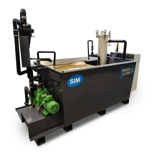 Machine de rinçage PLC - BasicClean - STM Waterjet Group - d'abrasif ...