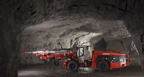 Foreuse jumbo pour tunnels - DD411 - Sandvik Mining and Rock Technology