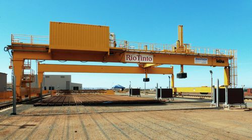 Portique pour entrepôt - RMG - Künz GmbH - automatisé