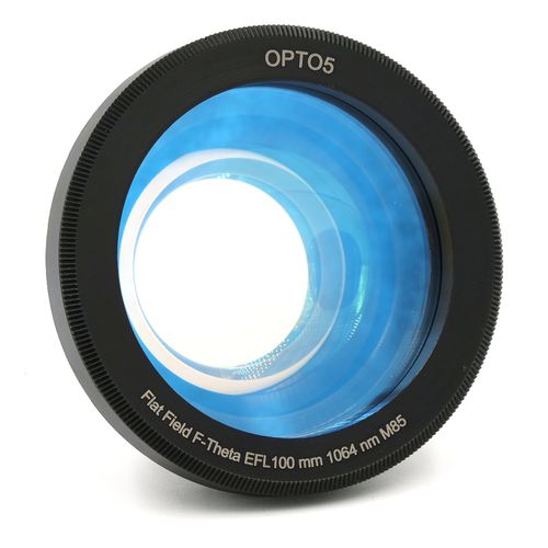 Lentille F-theta - OPTO5 srl - sphérique / en verre optique / infrarouge