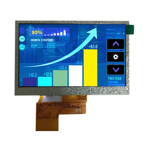 Module d'affichage TFT LCD - HG043HV008 - Shenzhen Hongguang Display Co., Ltd - IPS / tactile ...