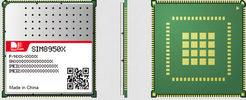 Module sans fil LTE - SIM8950X - SIMCom Wireless Solutions Ltd. - USB / de données / GNSS