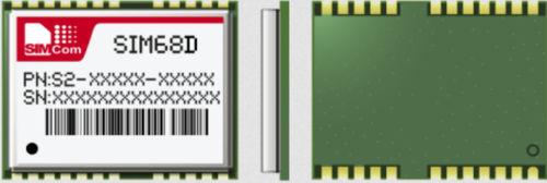 Module GNSS avec antenne active - SIM68D - SIMCom Wireless Solutions Ltd. - GPS / GLONASS / QZSS