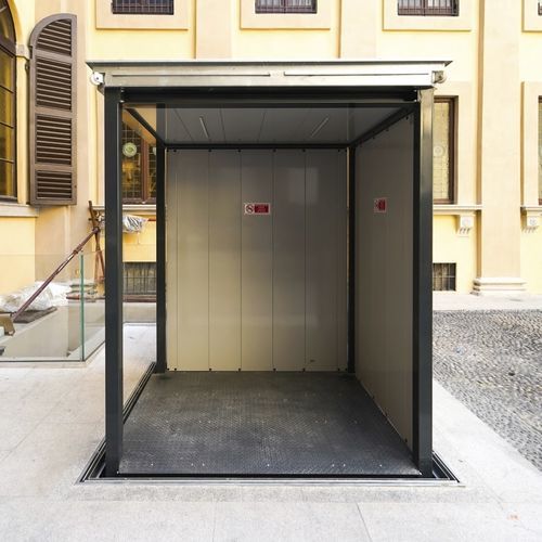 Monte charge escamotable - UPRT series - Updinamic - hydraulique / à ...