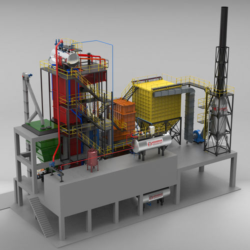 Chaudière à vapeur - HBFF - Hisarmak - à charbon / à lit fluidisé