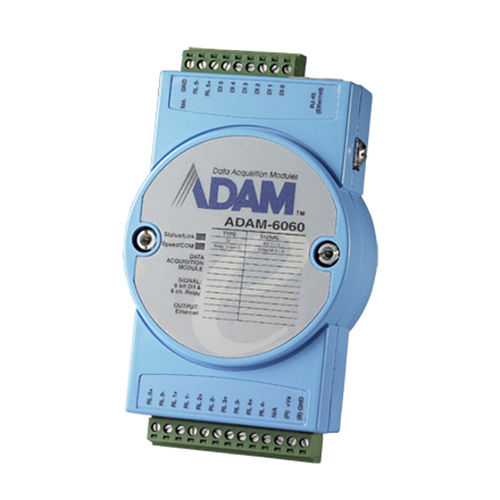 Module d'entrée Ethernet TCP/IP - ADAM-6060 - ADVANTECH - Modbus TCP / Modbus / 6 entrées digitales