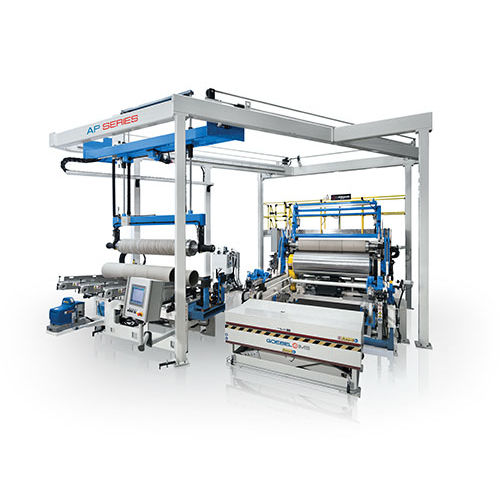 Machine de bobinage de papier - AP series - GOEBEL IMS - automatique