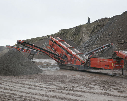 Crible vibrant - 696 - TEREX Mobile Processing Equipment - de charbon ...