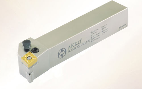 Porte-outil ISO - PCLN series - AKKO CUTTING TOOLS - à vis de réglage / pour tournage externe