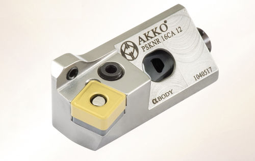 Porte-outil ISO - PSKN series - AKKO CUTTING TOOLS - à vis de réglage / pour l'usinage