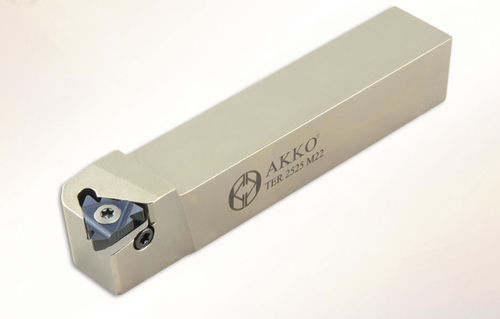 Porte-outil ISO - TE series - AKKO CUTTING TOOLS - à vis de réglage / de filetage / pour ...