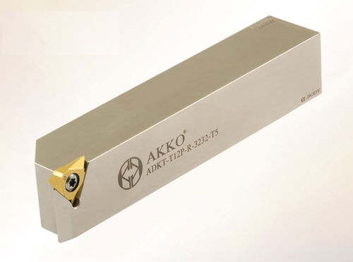 Porte-outil à vis de réglage - ADKT-T12P series - AKKO CUTTING TOOLS - rainurage