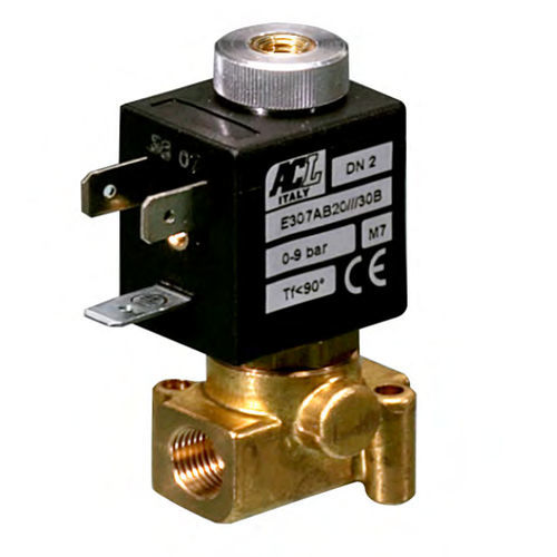 Électrovanne à commande directe - 307 - ACL S.r.l. - 3/2 / pour eaux chaudes / pour vapeur