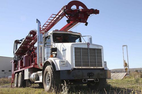 Foreuse multifonction / montée sur camion / rotative à double tête ...