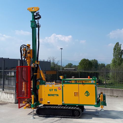 Foreuse sur chenilles - GT15 - Beretta Alfredo - rotative / top hammer ...