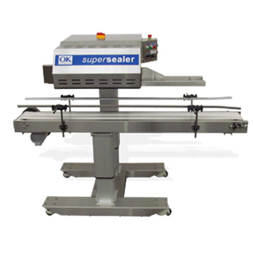 Scelleuse rotative - Supersealer SS2 - OK International - à air chaud / semi-automatique / de sacs