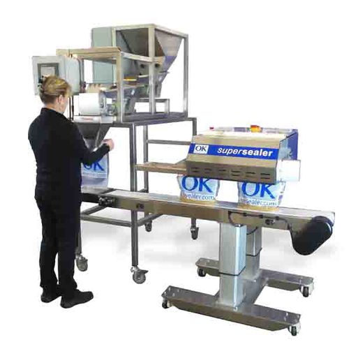 Remplisseuse / scelleuse semi-automatique - Supersealer SB20 WS - OK International - linéaire ...