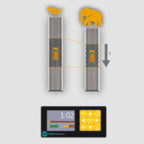 Jauge de contrainte à semi-conducteur - MicroCell - REMBE Kersting GmbH - à section ...