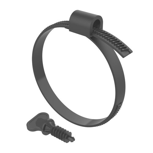 Collier de serrage en plastique - MAEC - ISC PLASTIC PARTS - à vis