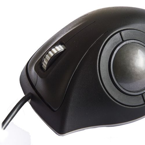 Trackball laser - E38-76A31D-M017 - NSI - de bureau / 38 mm / durci