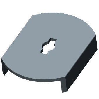 Clip à usage général - D38 - C2G SOUDAGE INNOVATION - en inox / de fixation