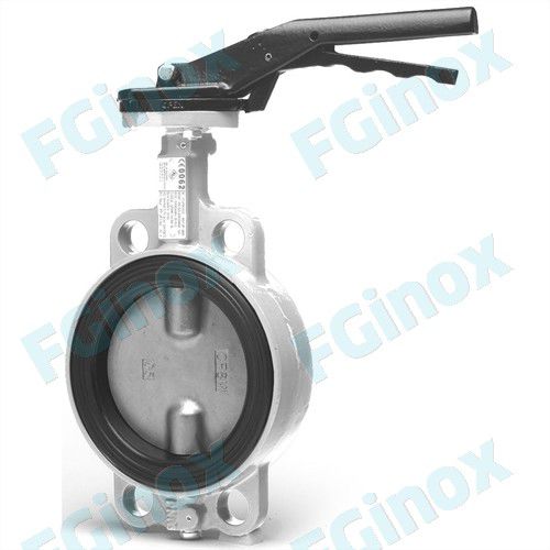 Vanne papillon - VPCFPI100 - FG INOX - manuelle / en acier inoxydable