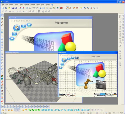Logiciel de conception - FrontVue - ARC Informatique - graphique / de ...