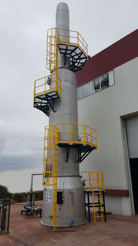 Laveur de gaz Venturi - Santes Incinerator - à voie humide / chimique ...