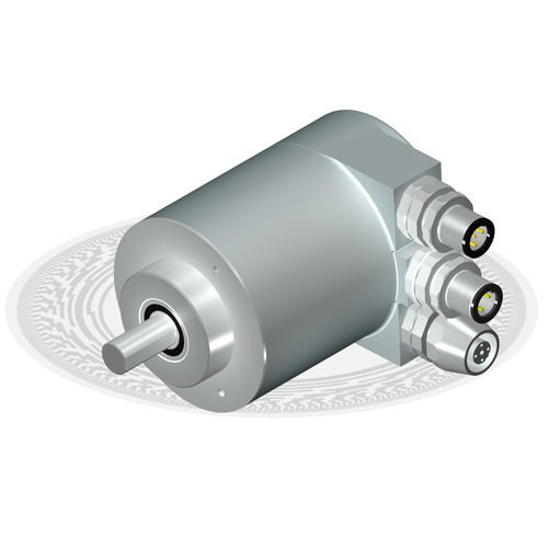 Codeur rotatif absolu - CM10 series - Hohner Automaticos - à arbre ...