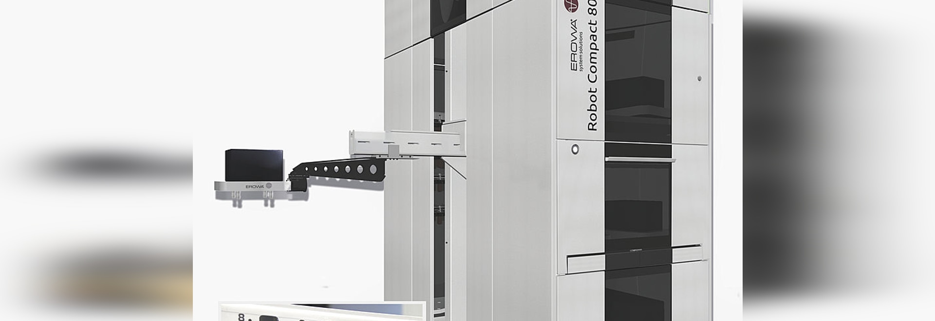 Robot Compact 80 EROWA – grande capacité de magasin flexible pour des ...