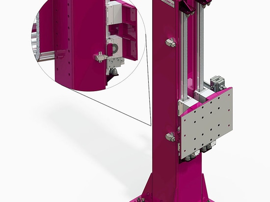 Colonnes de levage avec la charge de fonctionnement de 1 tonne et la ...