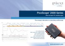 Oscilloscope numérique - PicoScope 2000 Series - Pico Technology ...