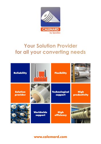 Tous les catalogues et fiches techniques (PDF) Calemard