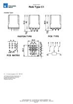 Type C1 - Italiana Relè - Catalogue PDF | Documentation technique ...