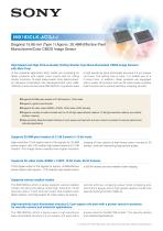 Capteur d'image CMOS - IMX676-AACR1 - Sony Semiconductors - NIR / de ...