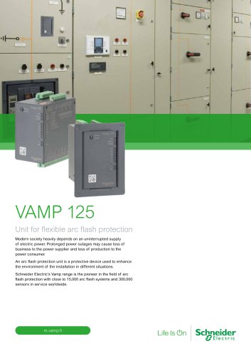VAMP 120 - Vamp - Catalogue PDF | Documentation technique | Brochure