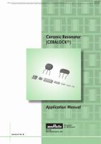 Résonateur en céramique - CERALOCK® - Murata Electronics