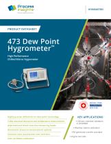 Analyseur de gaz - MBW CALIBRATION™ 473 series - Process Insights - de surveillance / de process ...