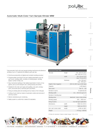 Tous les catalogues et fiches techniques (PDF) Polytex