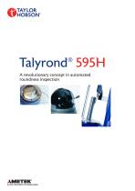 Machine de mesure - Talyrond 595 H - TAYLOR HOBSON