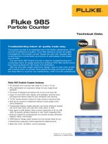 Compteur de particules aériennes - Fluke 985 - FLUKE - numérique / électronique / industriel