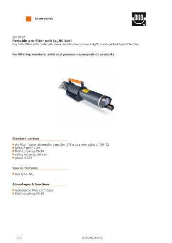 Série Mega L170R01 - DILO Armaturen und Anlagen GmbH - Catalogue PDF ...