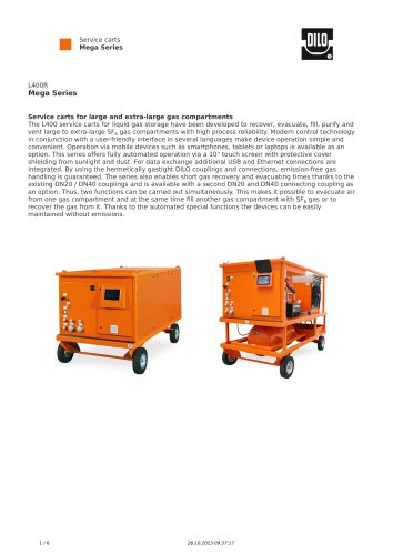 Tous les catalogues et fiches techniques (PDF) DILO Armaturen und ...