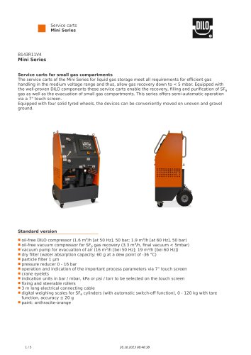 Tous les catalogues et fiches techniques (PDF) DILO Armaturen und ...