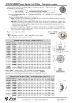 Accouplement de tige - AVM AUTOMATION - Catalogue PDF | Documentation technique | Brochure